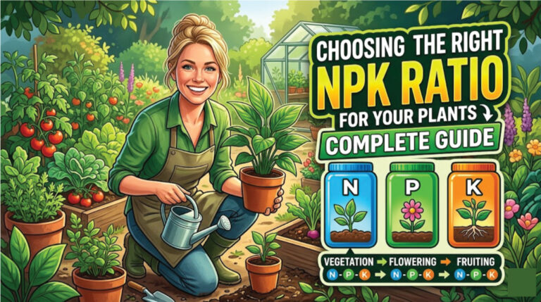 How to Choose the Right NPK Ratio for Your Plants (Complete Guide ...